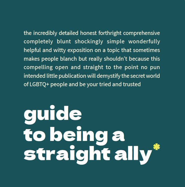 Guide to being a straight ally - PFLAG